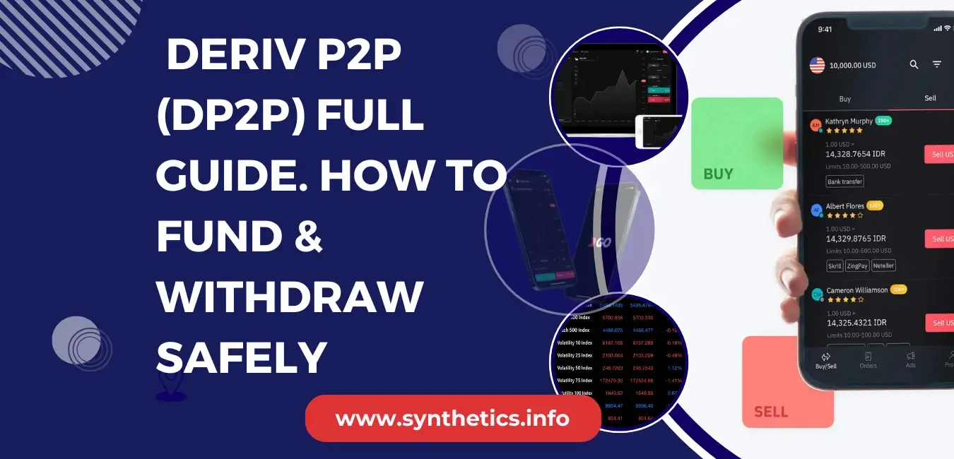 What Is Deriv P2P (DP2P)? How to Fund & Withdraw Safely (Full Guide 2025)💳